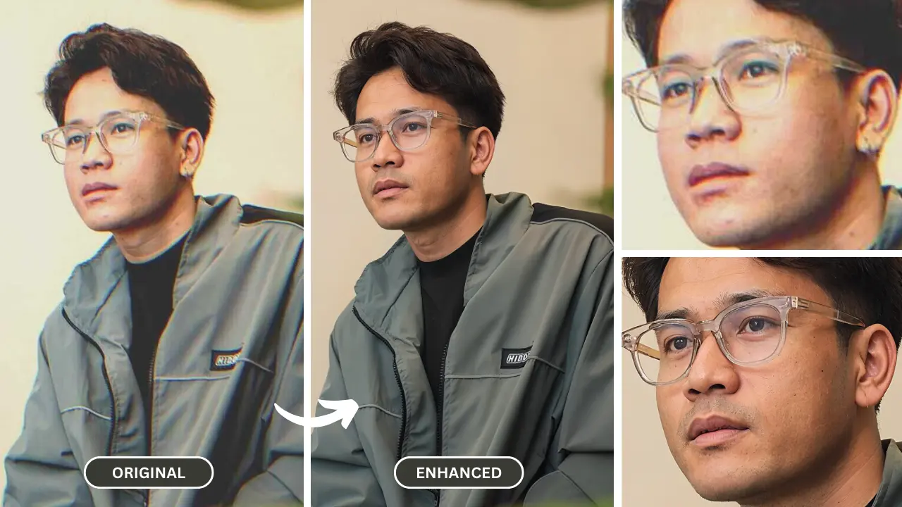 How to Enhance Quality of Picture using New AI - PiktID